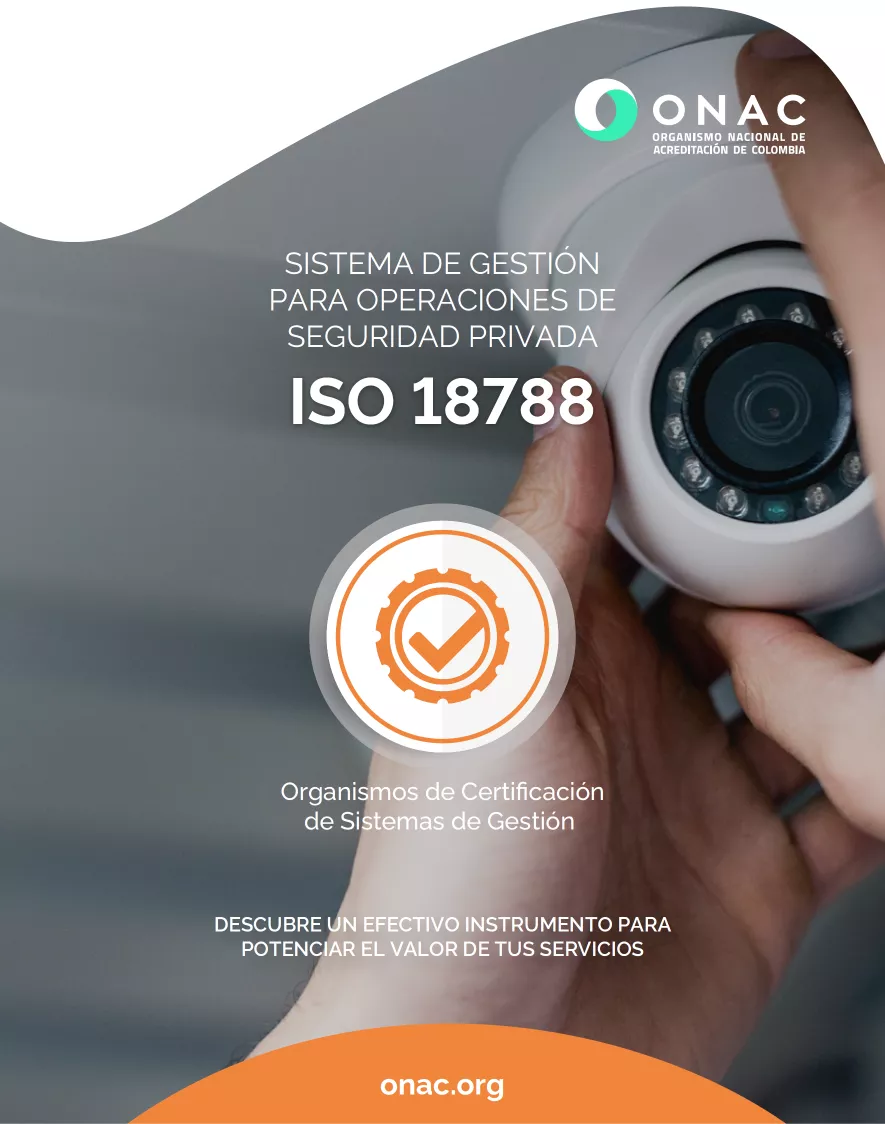 Sistema de Gestión para Operaciones de Seguridad Privada - ISO 18788 — ONAC