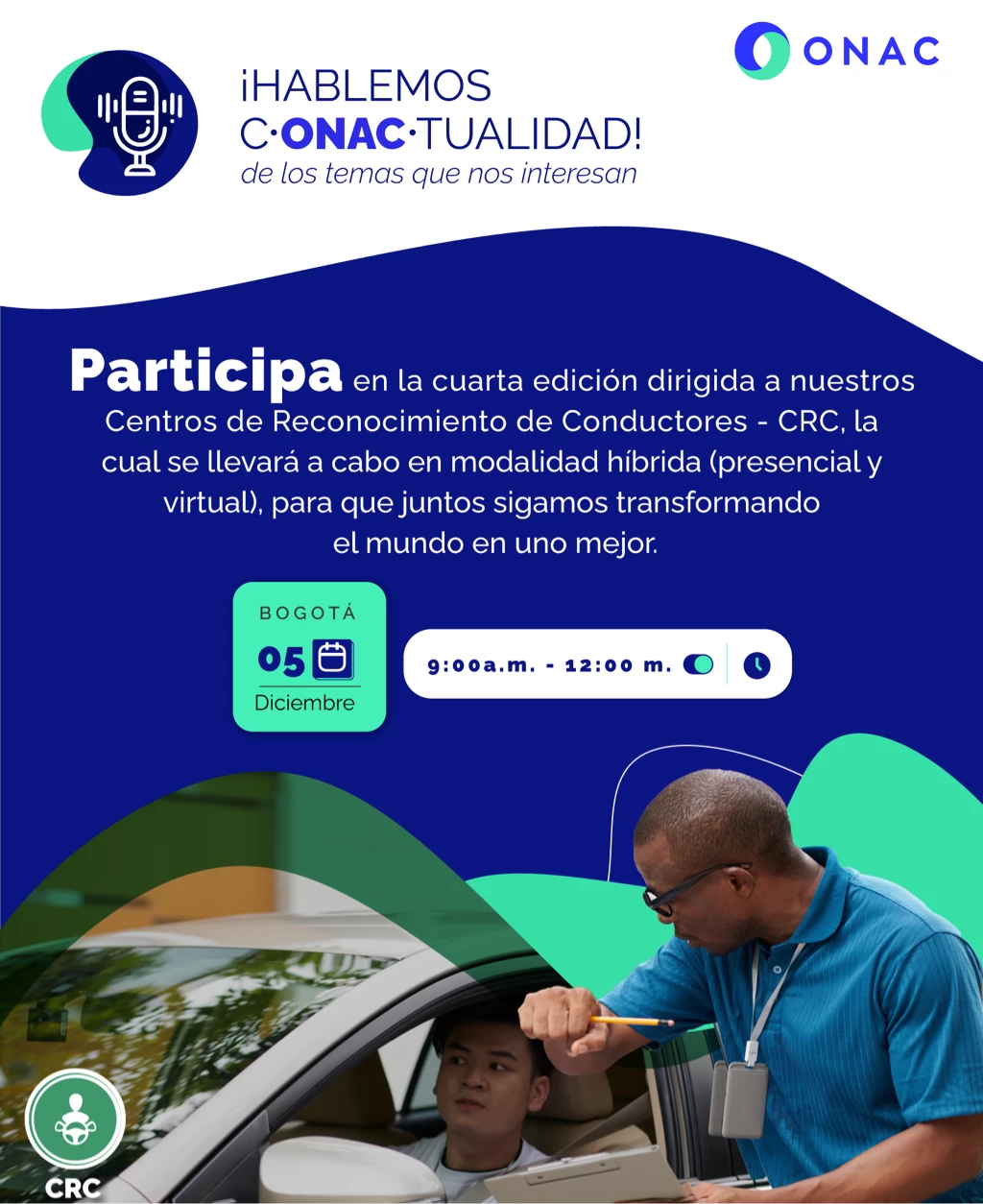 ¡Hablemos CONACTUALIDAD! CRC — ONAC